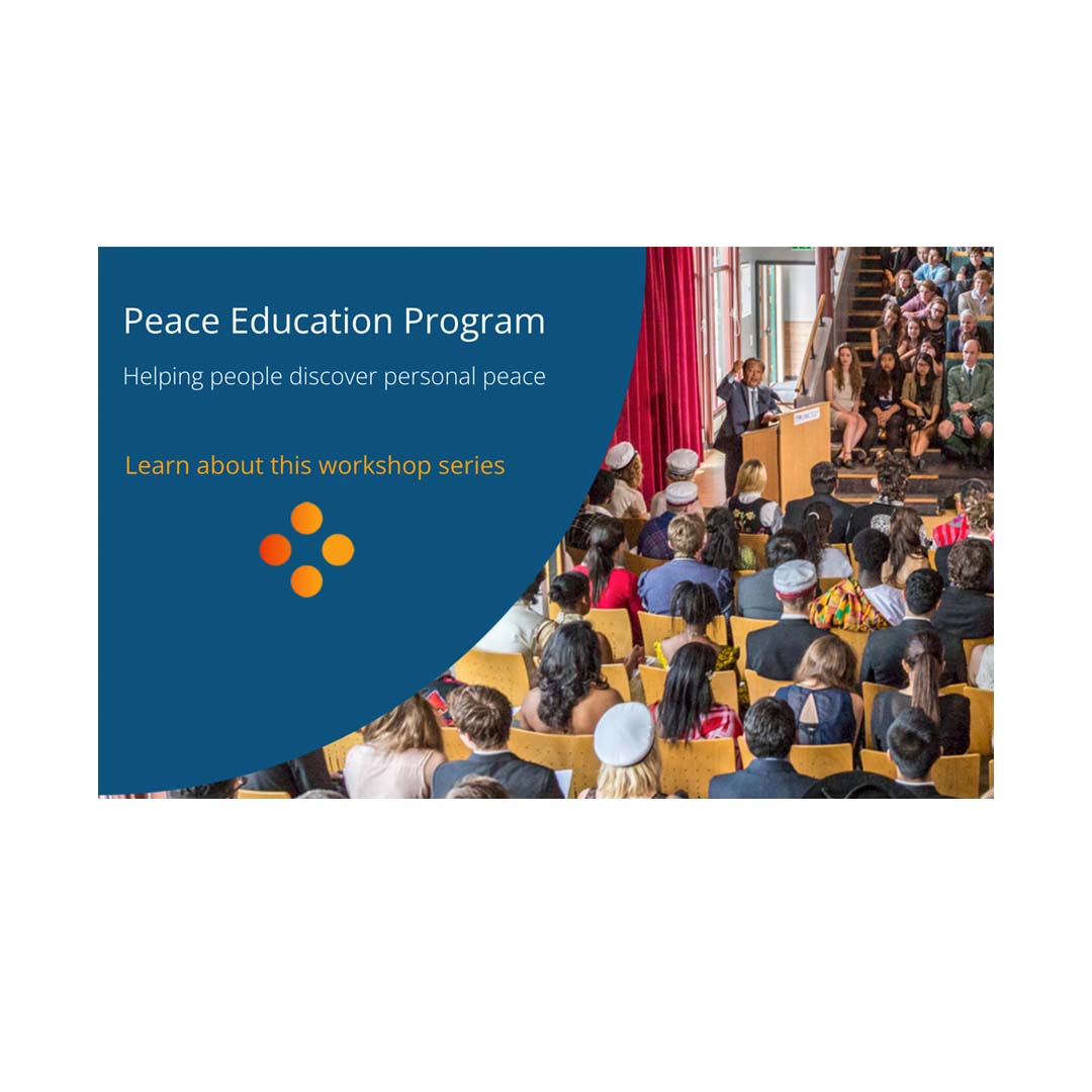 Learn about this workshop series - Peace Is Possible NC